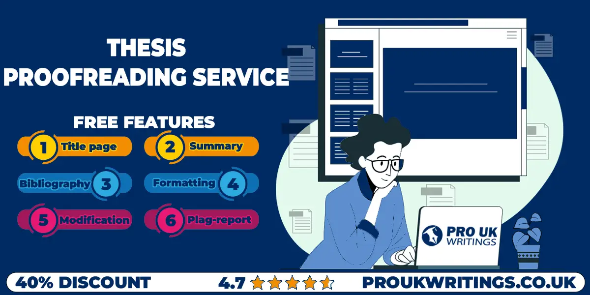 Thesis Proofreading Service | Ensure Perfection Now at 40% Off!